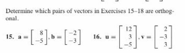 Solved Compute the quantities in Exercises 1-8 using the | Chegg.com