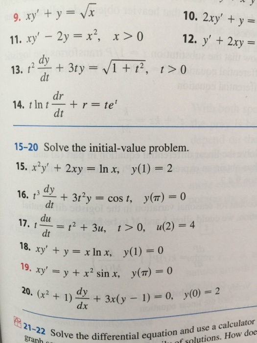 Solved How to solve question xy' + y = Squareroot x 2xy' + | Chegg.com