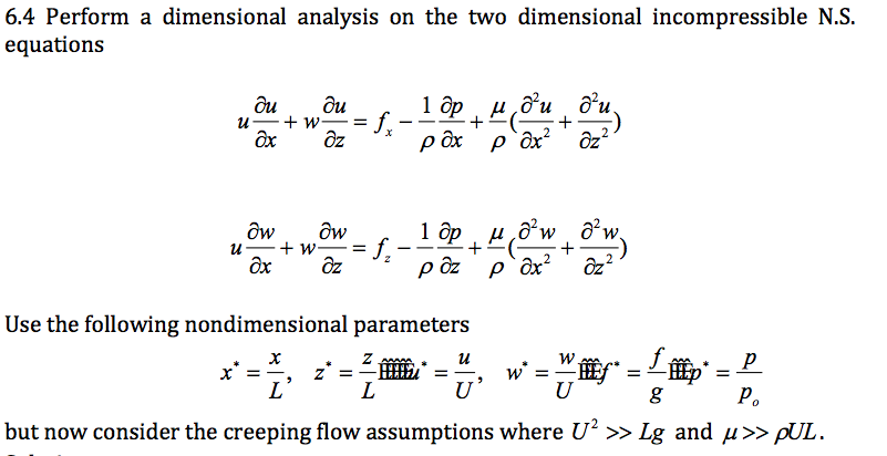 perform a dimensional analysis on the two dimensional | Chegg.com