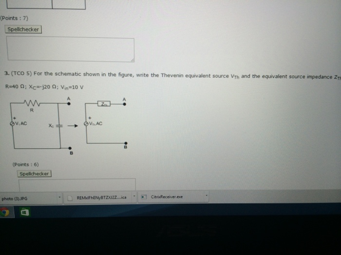 Solved For the schematic shown in the figure, write the | Chegg.com