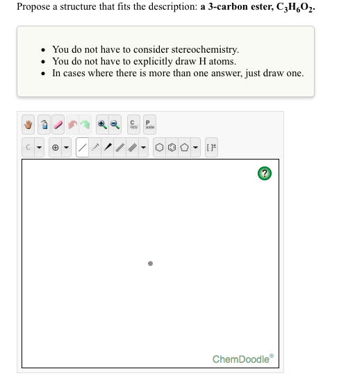 Solved Propose a structure that fits the description: a | Chegg.com