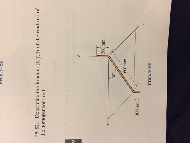 Solved Determine the location (x bar,y bar, z bar) of the | Chegg.com