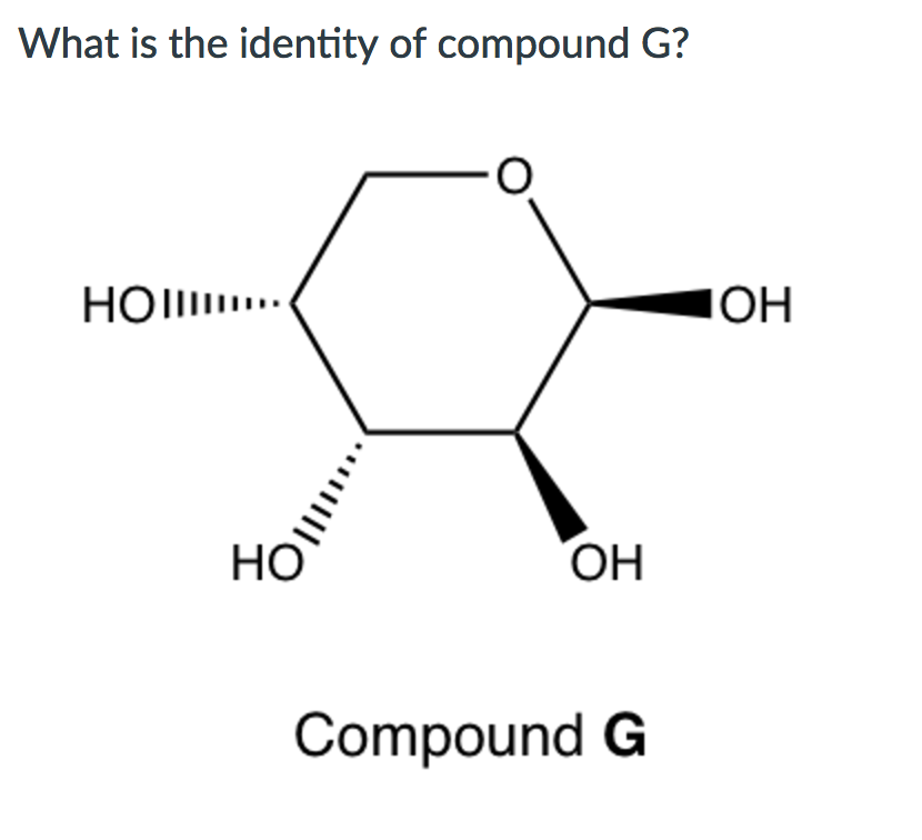 Solved What is the identity of compound G? HOllllll... K OH | Chegg.com