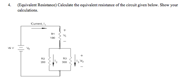 Solved (Equivalent Resistance) Calculate the equivalent | Chegg.com