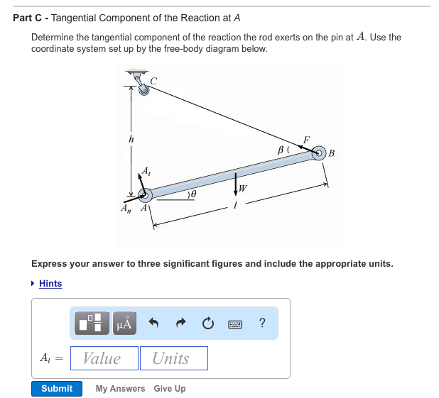 Solved Equations of Motion: Rotation about a Fixed Axis Part | Chegg.com