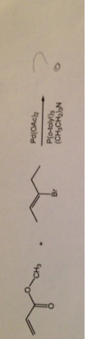 Solved Pd(OAc)2 P(o-toyl)3 (CH3CH2)3N | Chegg.com