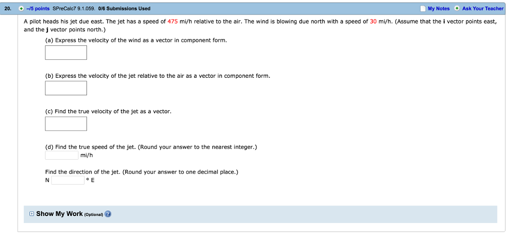 Solved A pilot heads his jet due east. The jet has a speed | Chegg.com