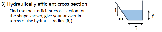 Solved Find the most efficient cross section for the shape | Chegg.com