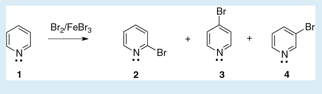 Solved Pyridine (1) participates in electrophilic aromatic | Chegg.com