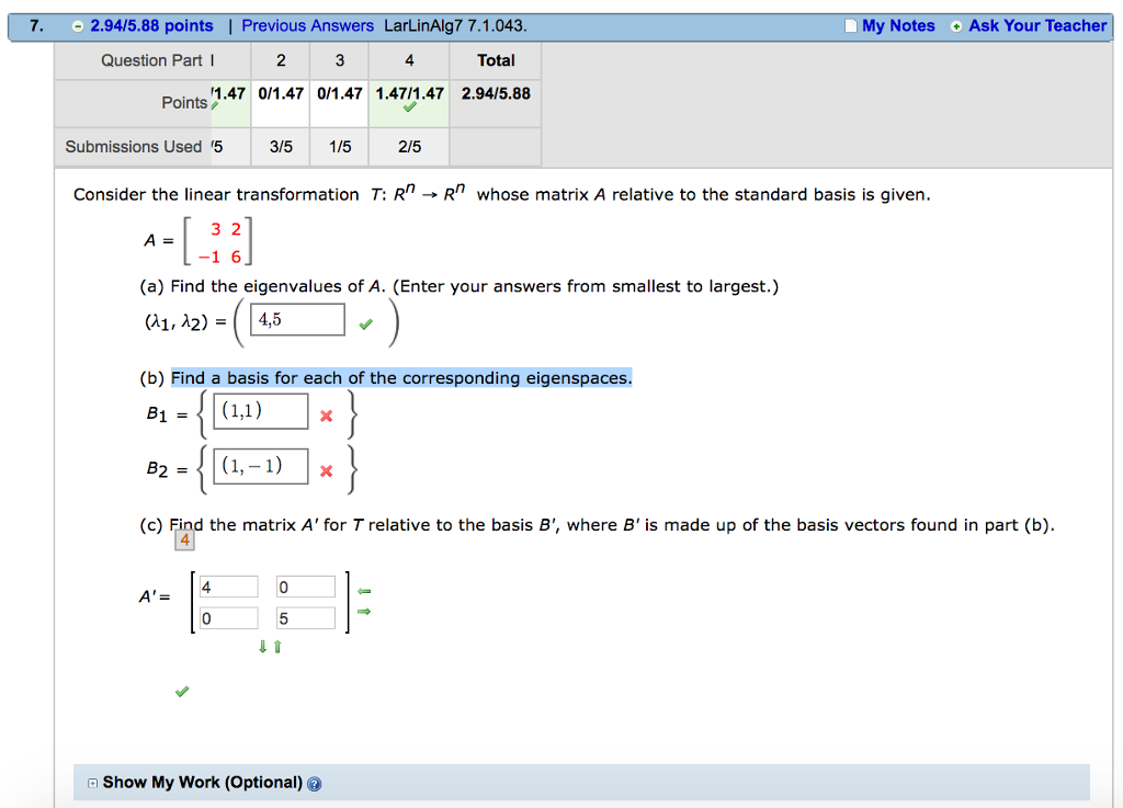 Solved Consider the linear transformation T: R^n rightarrow | Chegg.com