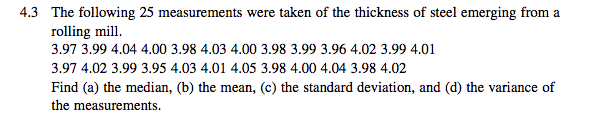 Solved 4.14 By applying error function tables for the mean | Chegg.com