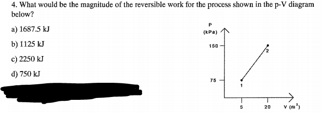 Solved What would be the magnitude of the reversible work | Chegg.com