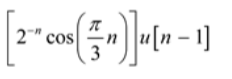 Solved Using only the z-transforms of Table 5.1, determine | Chegg.com