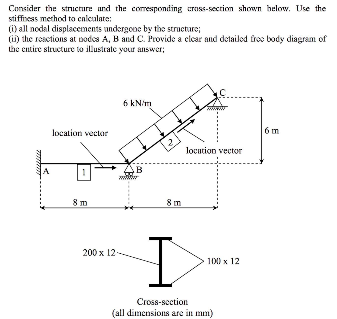 Solved NOTE: The use of structural analysis software | Chegg.com