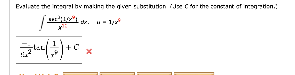 Solved Evaluate the integral by making the given | Chegg.com
