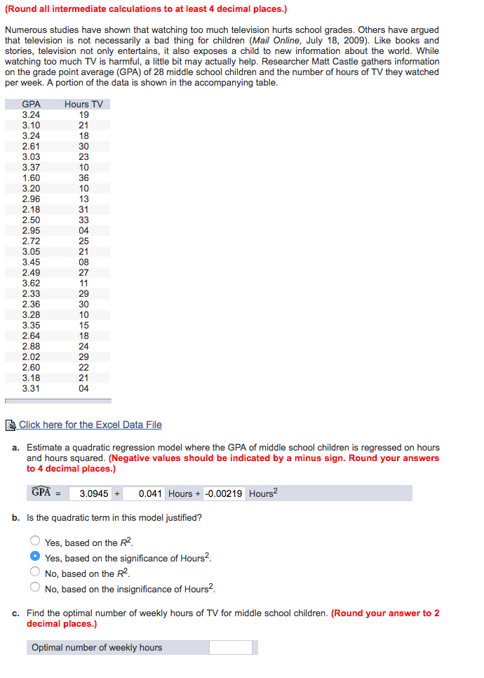 Solved (Round all intermediate calculations to at least 4 | Chegg.com