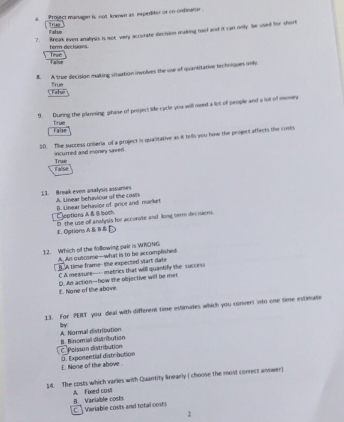Solved 1. When a manager performs the controlling function | Chegg.com