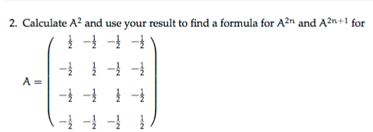 Solved Calculate A2 and use your result to find a formula | Chegg.com