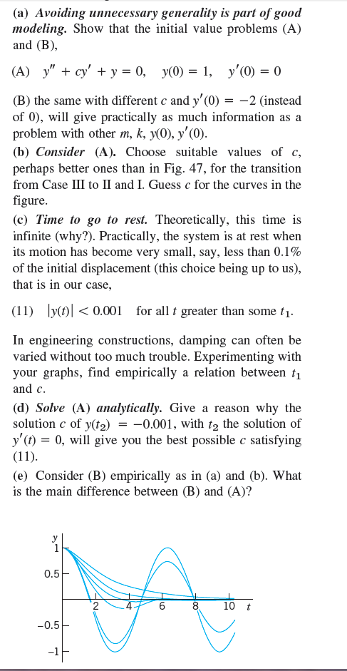 Avoiding unnecessary generality is part of good | Chegg.com