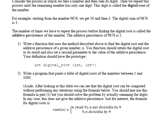 Solved Consider The Process In Which We Take A Number And