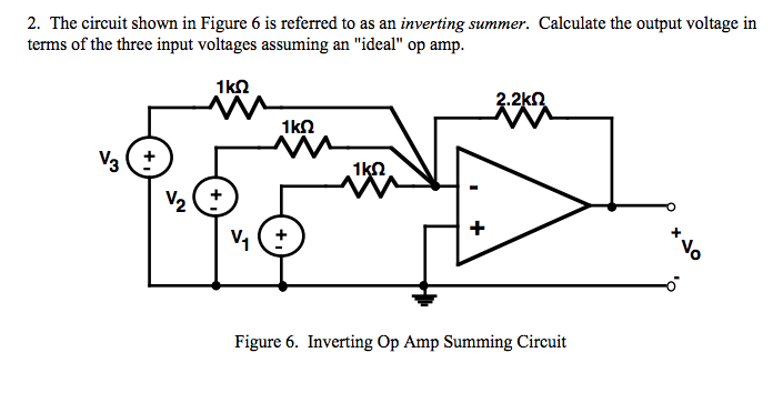 Solved The circuit shown in Figure 6 is referred to as an | Chegg.com