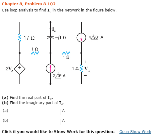 Solved Use loop analysis to find Io in the network in | Chegg.com