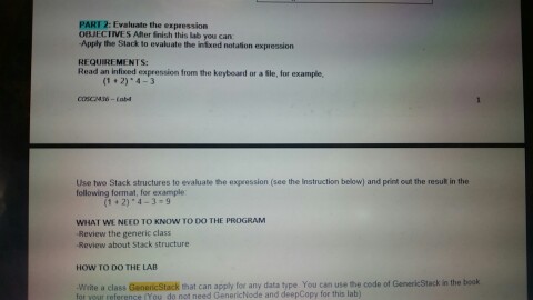 Solved objectives: After finishing the lab4 part you can | Chegg.com