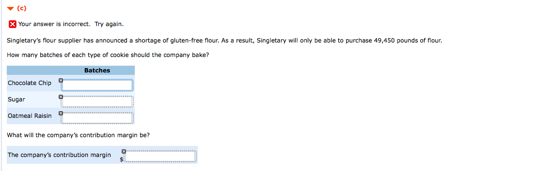 Solved Exercise 8-15 (Part Level Submission) In response to | Chegg.com