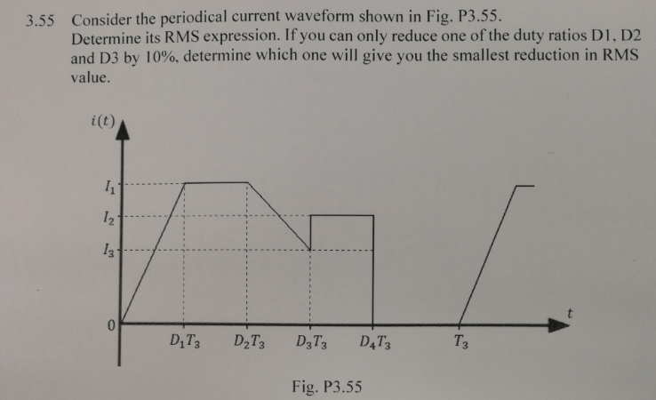 Solved Consider the periodical current waveform shown in | Chegg.com