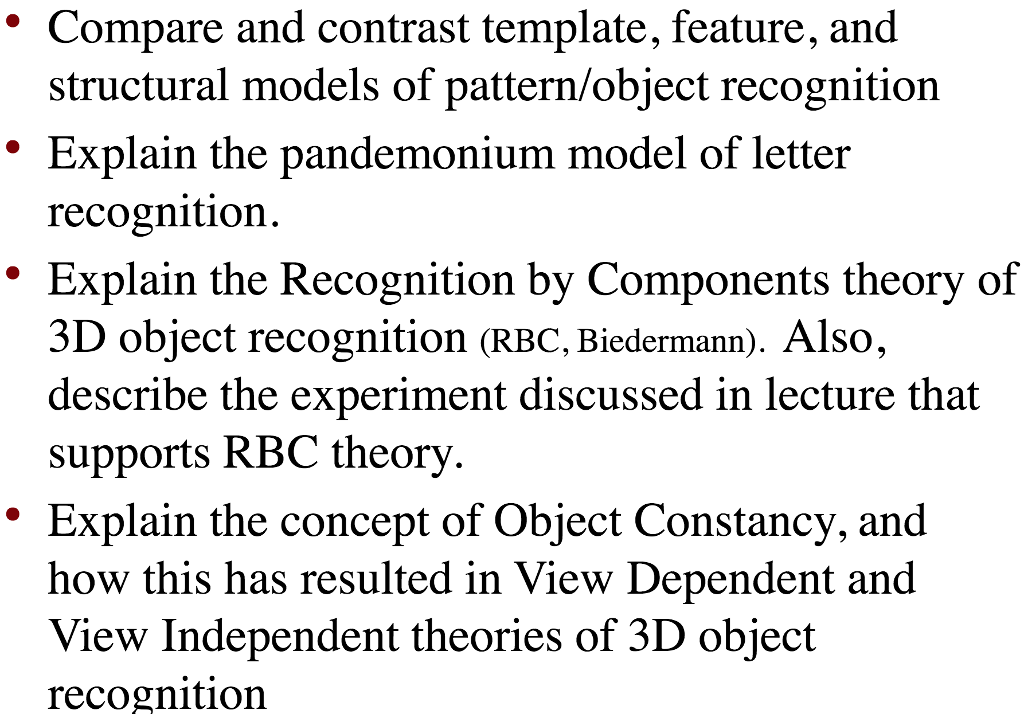Solved * Compare and contrast template, feature, and | Chegg.com