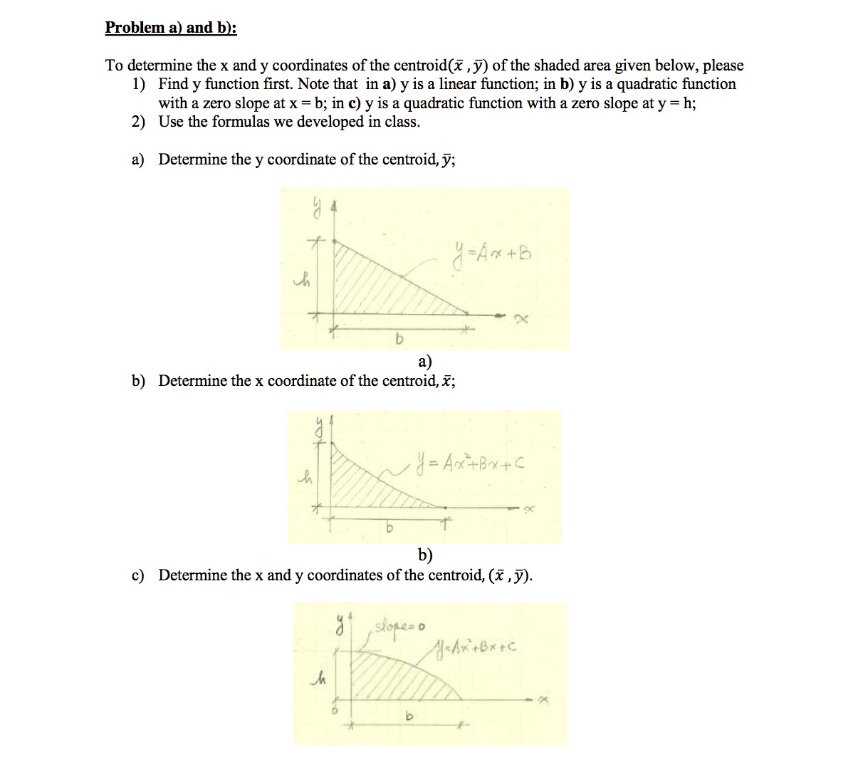 Solved To determine the x and y coordinates of the | Chegg.com