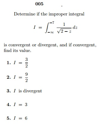 Solved Determine if the improper integral is convergent or | Chegg.com