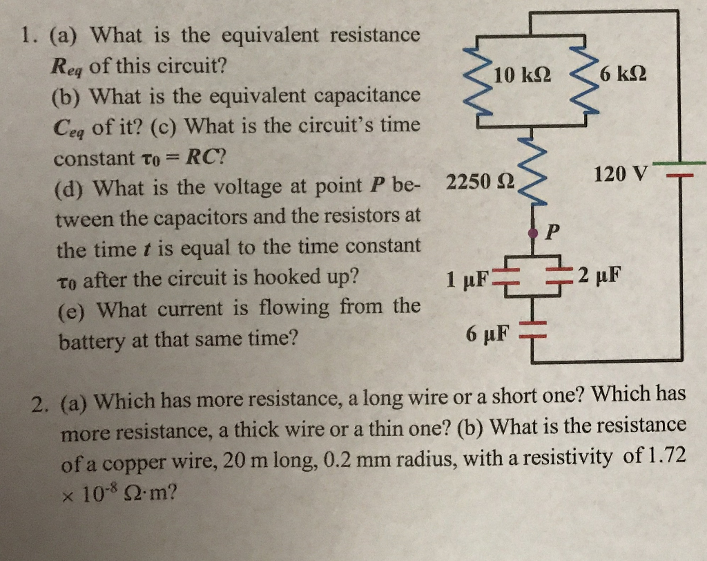 Solved (a) What is the equivalent resistance R_eq of this | Chegg.com