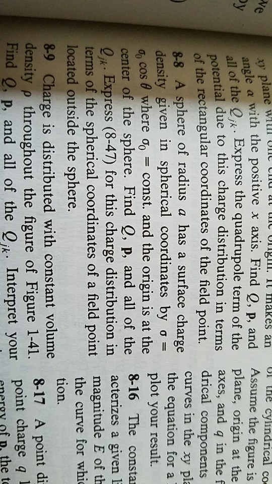y p ane win one cli. it makes an with the positive x | Chegg.com