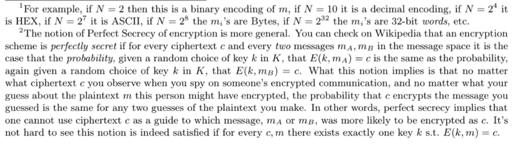 2 Shift Cipher Let N 1 Be Any Integer Shift Cipher
