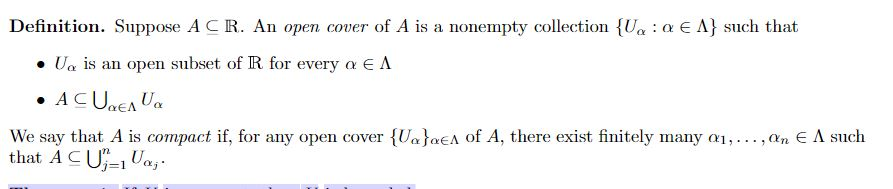Solved 6. Show that B 1/n n ENU [0) is compact using the | Chegg.com