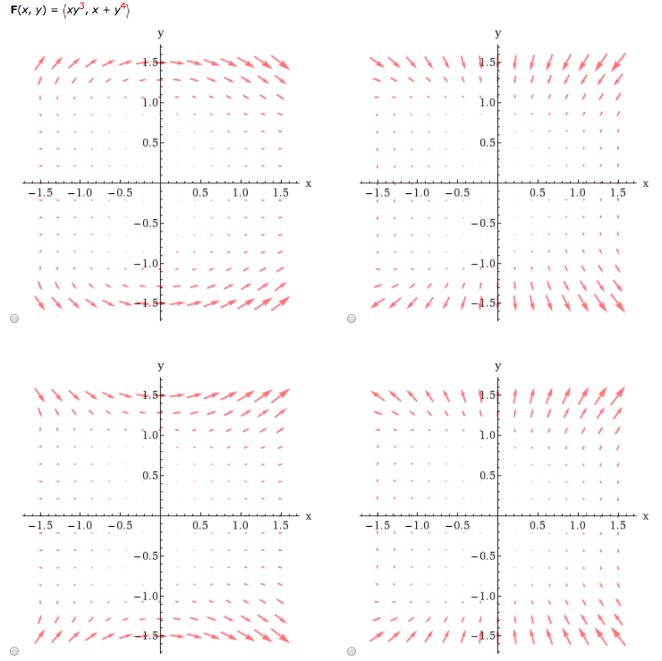 Solved F(x, y) = (xy, x + ya) 0.5 0.5 1.5-1.0-0.5 0.5 1.0 | Chegg.com