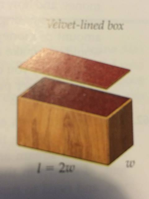 Solved For Eliza, Alina wants to make a rectangular box | Chegg.com