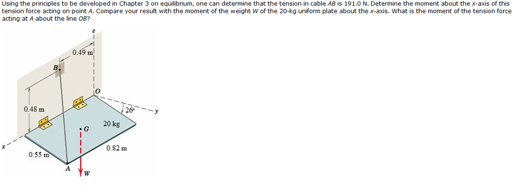 Solved Using the principles to be developed in Chapter 3 on | Chegg.com