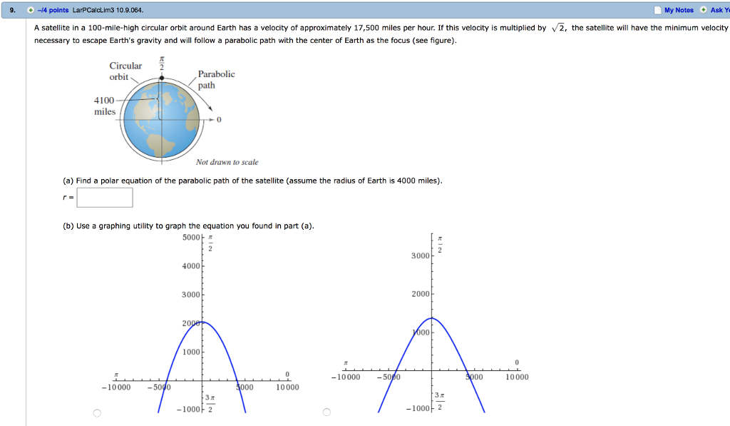Solved 9. -14 points LarPCalcLim3 10.9.064. My Notes Ask Y A | Chegg.com Solved 9. -14 points LarPCalcLim3 10.9.064. My Notes Ask Y A | Chegg.com