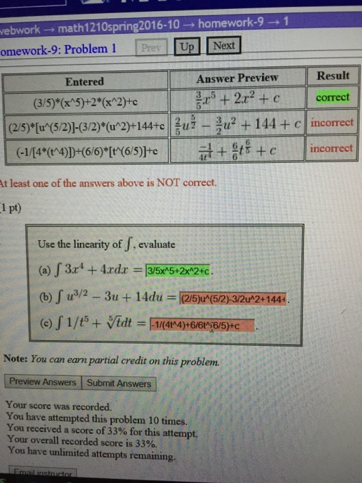 Solved Use the linearity of integral, evaluate integral 3x^4 | Chegg.com