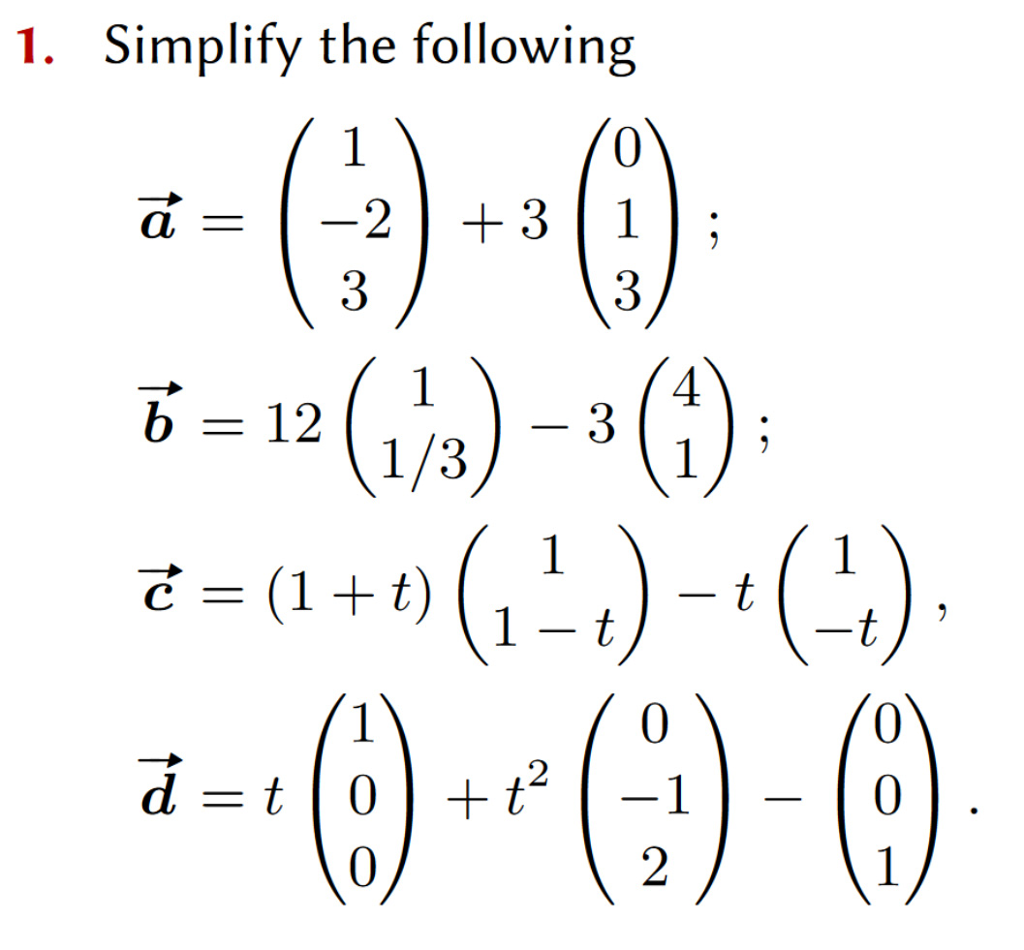 Solved Easy Vector question... Hello, I am just starting | Chegg.com