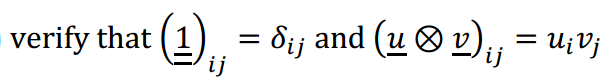 verify that (1 -6i; and (u Qv).. -u¡v | Chegg.com