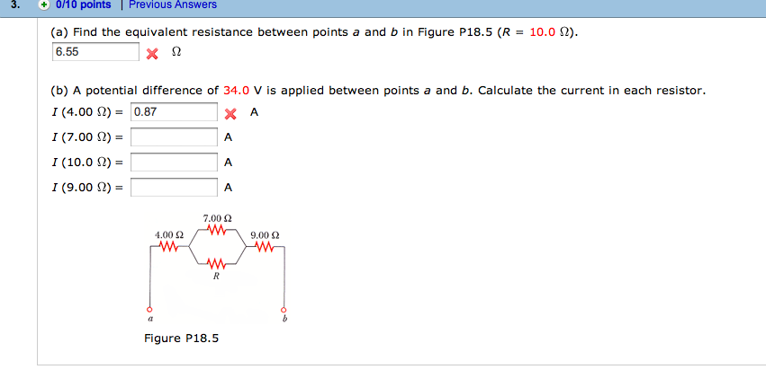 Solved Find the equivalent resistance between points a and b | Chegg.com