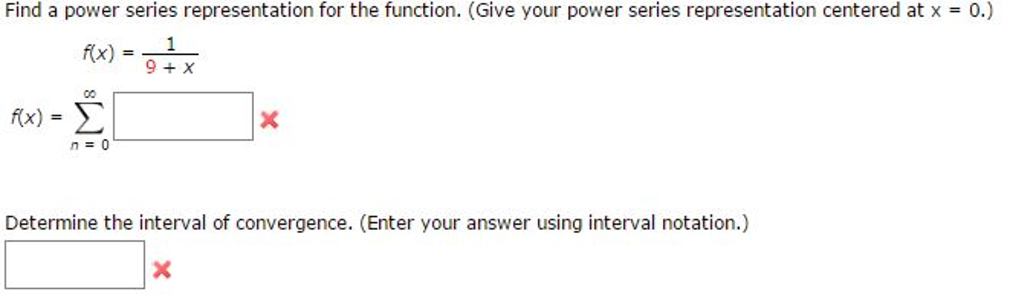 Solved Find a power series representation for the function. | Chegg.com