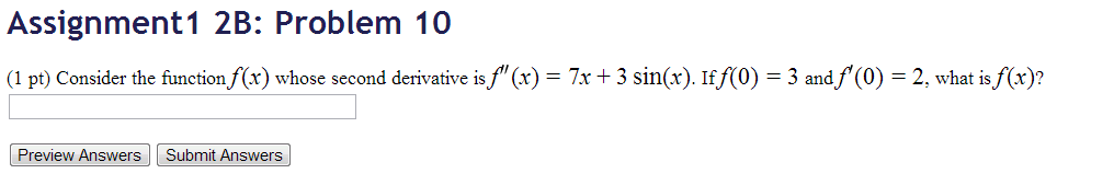 Solved Consider the function f(x) whose second derivative is | Chegg.com
