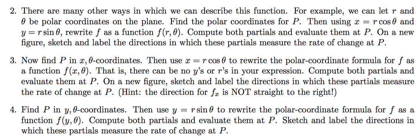 Solved Let f : R2 → R be a function on the plane. If we let | Chegg.com Solved Let f : R2 → R be a function on the plane. If we let | Chegg.com