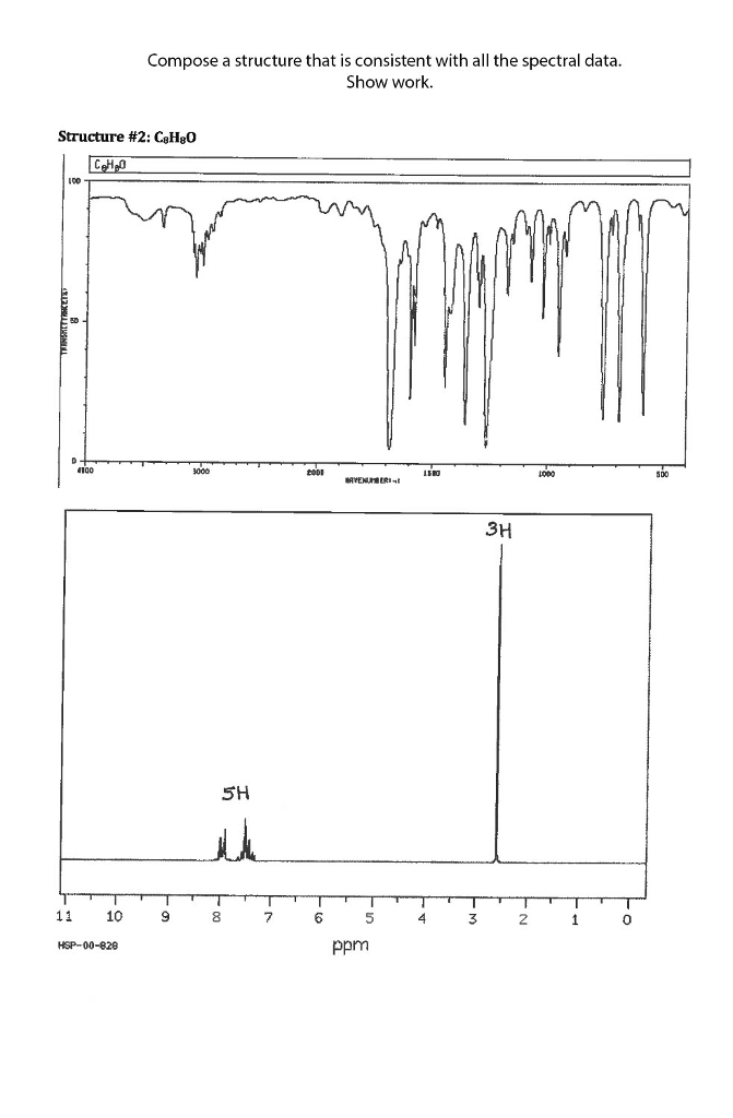 Solved Compose a structure that is consistent with all the | Chegg.com