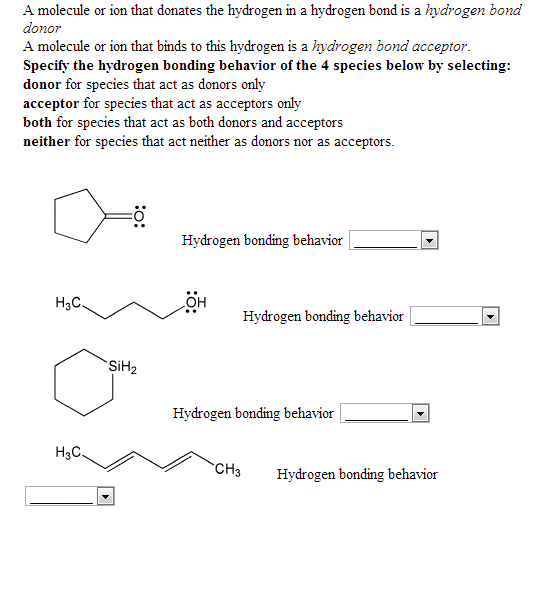 Solved A molecule or ion that donates the hydrogen in a | Chegg.com