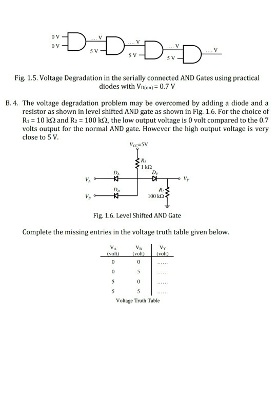 Solved 45 ← EE352-Exp 1 a A B. Preliminary Work B.1. | Chegg.com